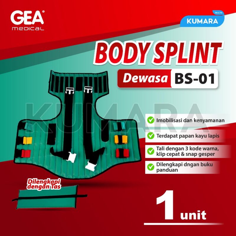 GEA - Kendrick Extrication Device Body Splint BS-01 - Kumara Health (Toko Alkes & Distributor ...