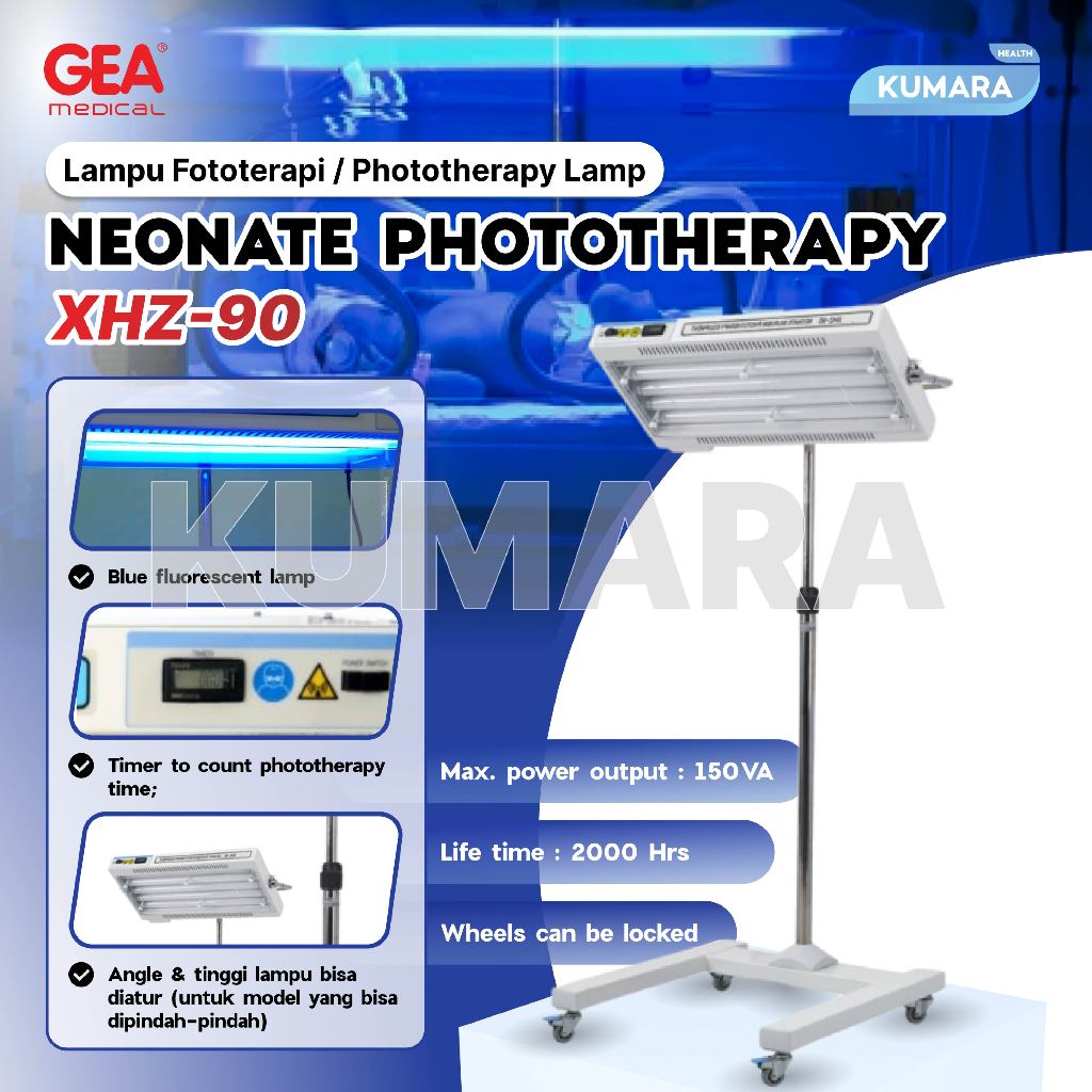 GEA - Neonate Phototherapy XHZ-90 / Lampu Fototerapi / Phototherapy ...